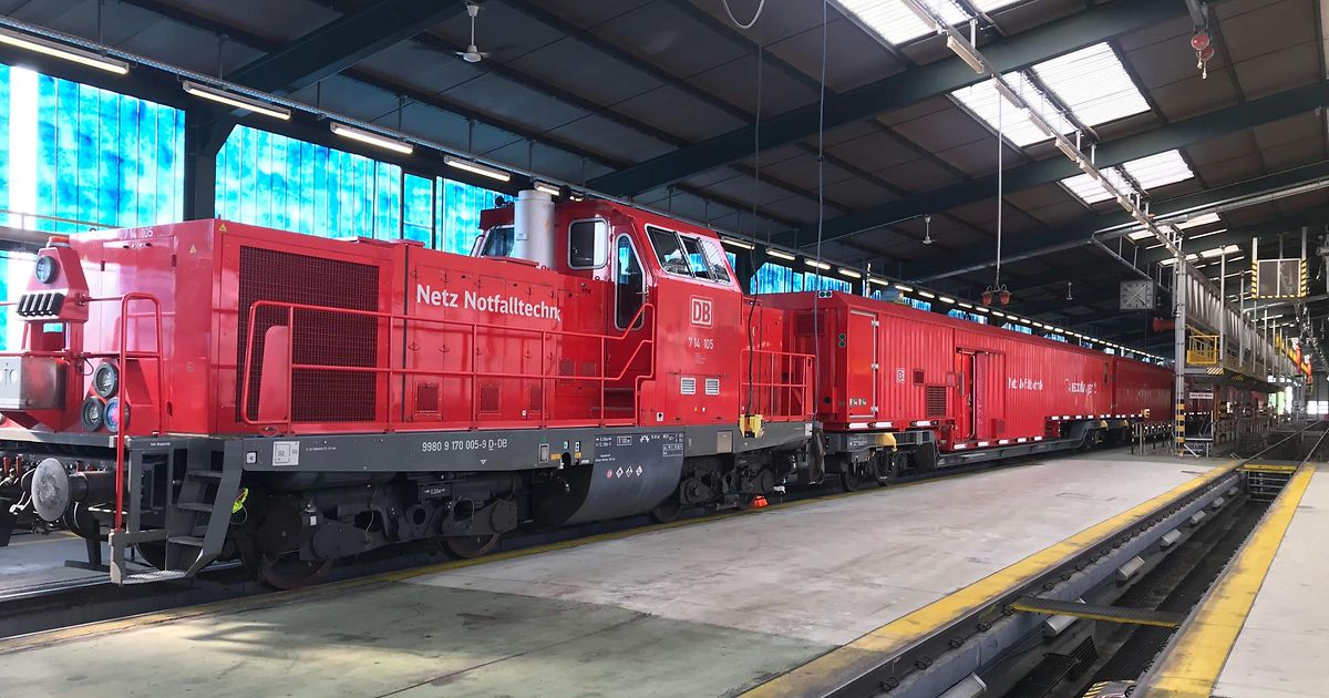 Mobile Serviceteams der DB Fahrzeuginstandhaltung im Einsatz für den ...